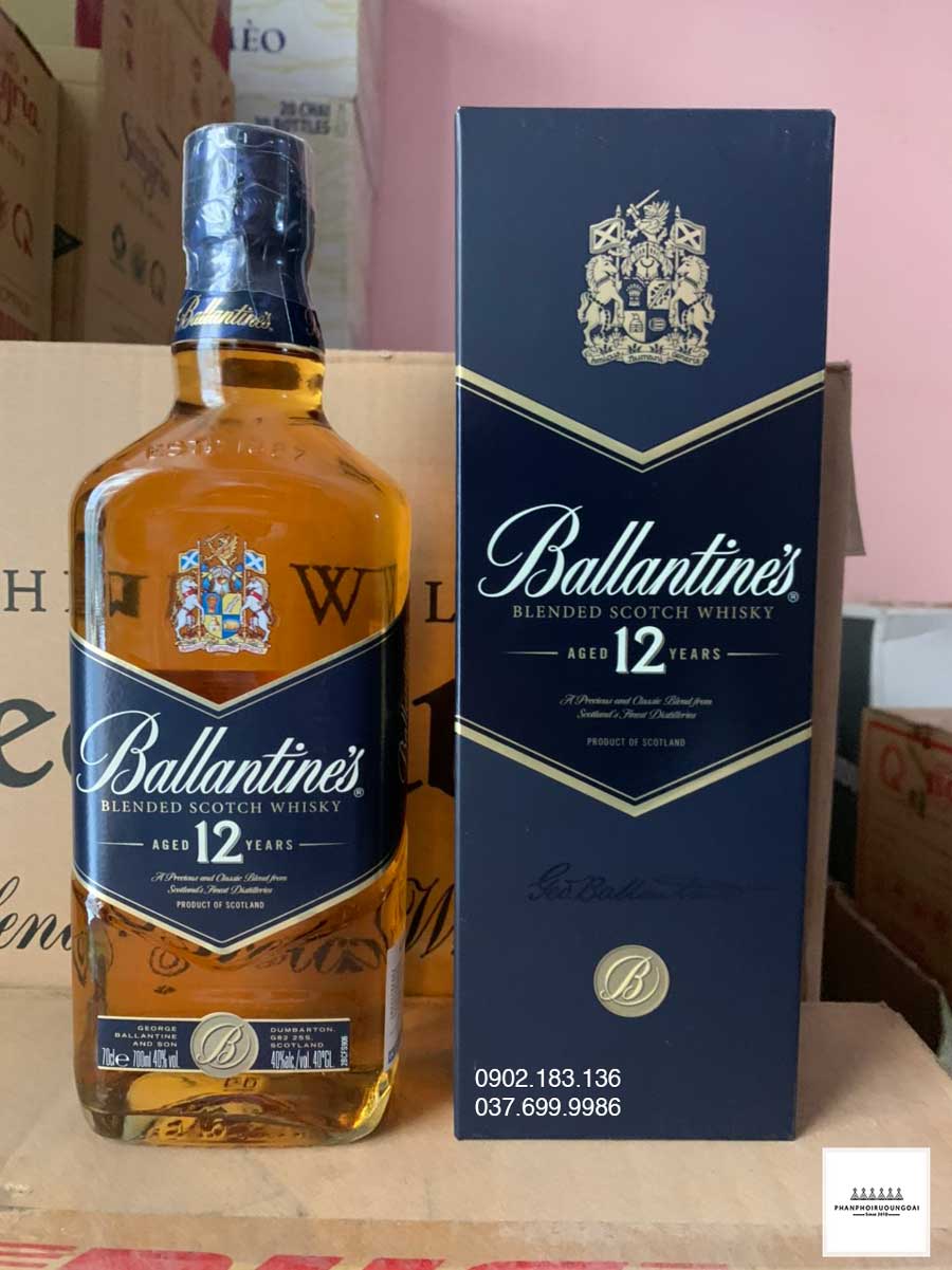 rượu ballantine 12 - Rượu Ballantine's 12 chính hãng giá tốt nhất
