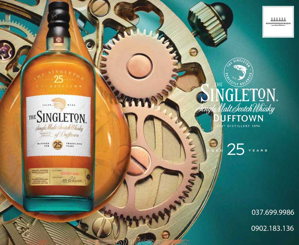 Rượu Singleton 25 năm Dufftown - Chắt lọc của niềm đam mê mãnh liệt