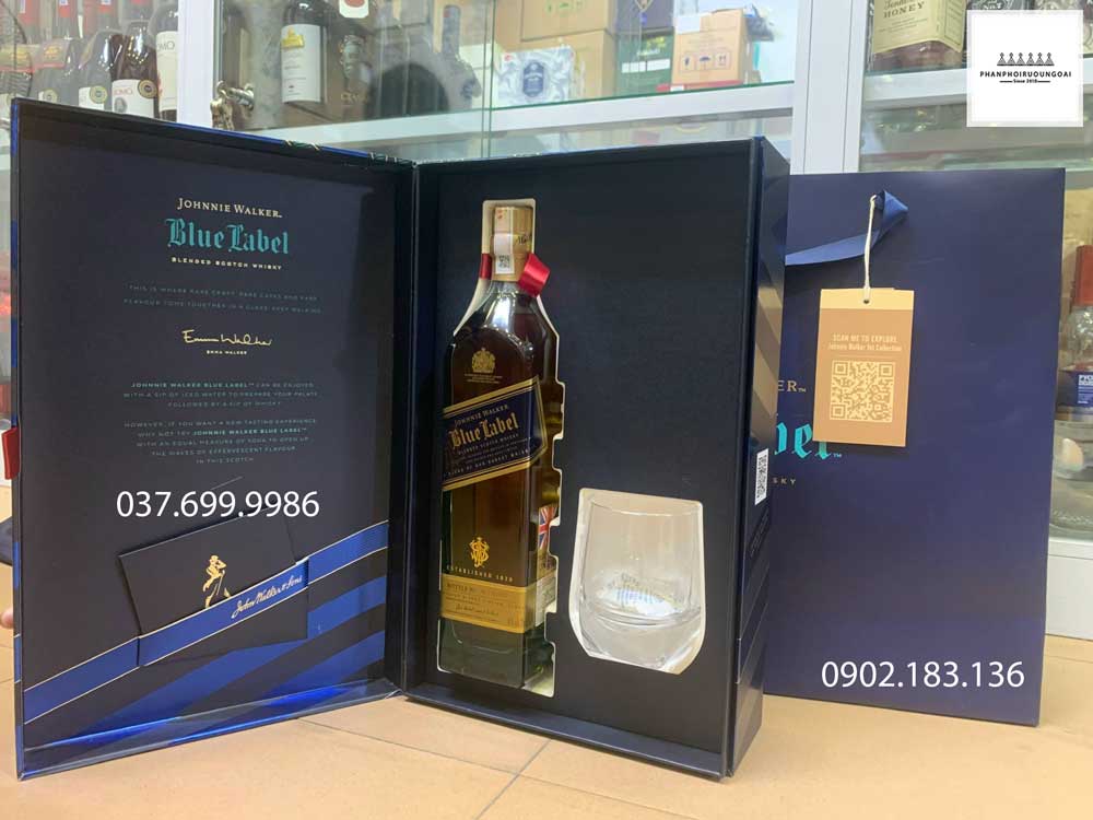 Rượu Johnnie Walker Blue Label hộp quà tết 2023 - Thành tựu trưng cất rượu