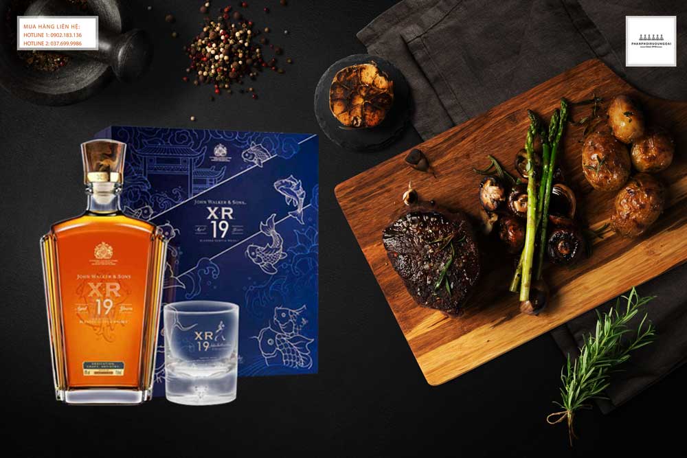 Rượu John Walker & Sons XR19 hộp quà tết 2023 - Phước cảm sánh mịn